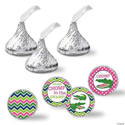 AmandaCreation Pink See You Later Alligator Kiss Stickers 324pcs ...