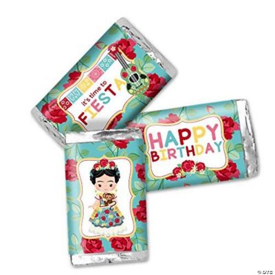 AmandaCreation Frida Kahlo Mini Candybar Wrappers 45pc. | Oriental Trading