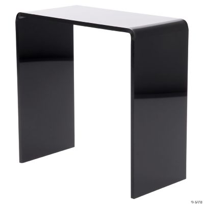 Plymor Black Acrylic Vertical Rectangular Display Riser, 8" H x 8" W x ...
