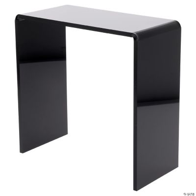 Plymor Black Acrylic Vertical Rectangular Display Riser, 12" H x 12" W ...