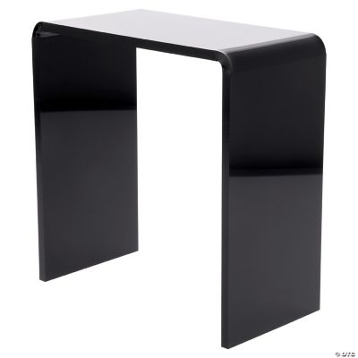 Plymor Black Acrylic Vertical Rectangular Display Riser, 10" H x 10" W ...