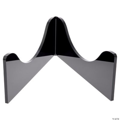 Plymor Black Acrylic Low-Profile Curved Display Easel for Geode ...