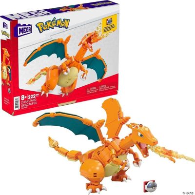 MEGA Pokemon Building Toy Kit Charizard (222 Pieces) with 1 Action ...