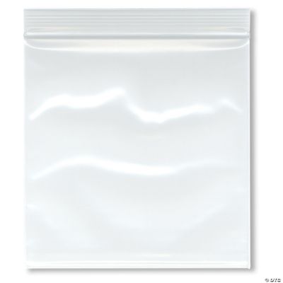 Plymor 5" x 5" (Pack of 500), 4 Mil Heavy Duty Zipper Reclosable ...