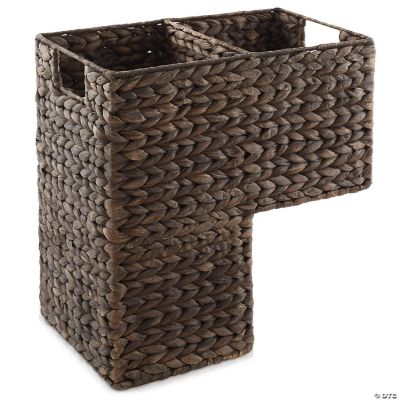 Casafield Stair Step Basket, Woven Wicker Hyacinth Staircase Storage ...