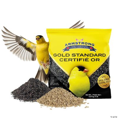 Armstrong Wild Bird Food Gold Standard Bird Seed For Goldfinches, 5lbs ...
