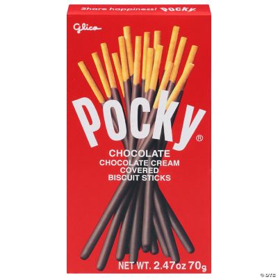 Glico Snack Pocky Chocolate 2.47 oz (Pack of 10) | Oriental Trading
