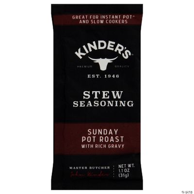 Kinders Seasoning Pot Roast 1.1 oz (Pack Of 15) | Oriental Trading