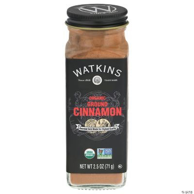 Watkins Seasoning Cinnamon Ground Organic 2.5 oz (Pack of 3)