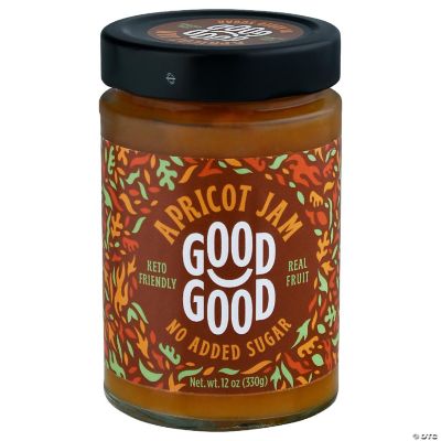 Good Good Jam Sweet Apricot Keto 12 oz (Pack Of 6) | Oriental Trading