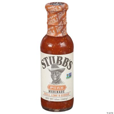 Stubbs Marinade Pork 12 oz (Pack of 6)