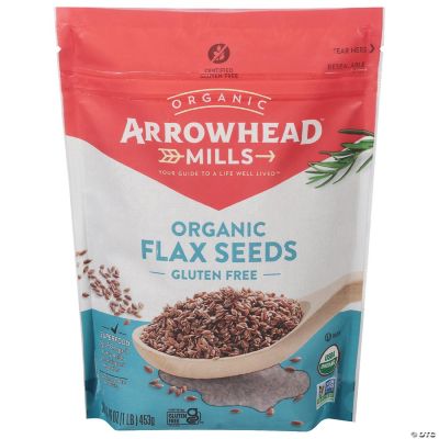 Arrowhead Mills Seed Flax Org 16 oz (Pack of 6) | Oriental Trading