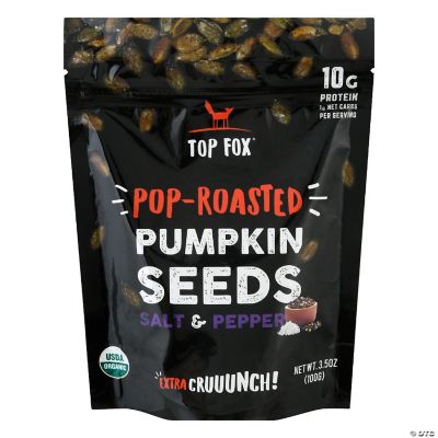Top Fox Seeds Pumpkin Roasted Salt Pepper 3.5 oz (Pack of 6) | Oriental ...