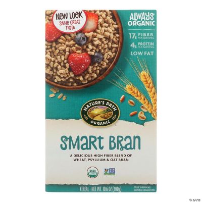 Natures Path Cereal Smart Bar Psyllium & Oat Bran Organic 10.6 Oz (Pack ...