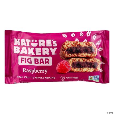 Natures Bakery Bar Fig Whole Wheat Raspberry 2 oz (Pack of 12 ...