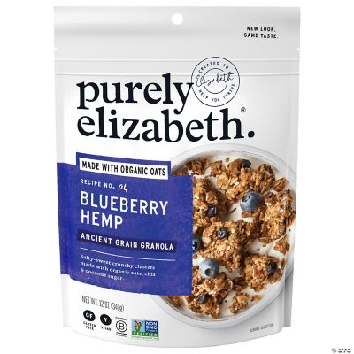 Purely Elizabeth Granola Blueberry Hemp Organic 12 oz (Pack of 6 ...