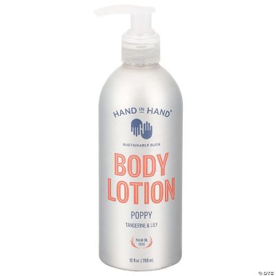 Hand In Hand Lotion Body Poppy 10 Oz (Pack of 3) | Oriental Trading