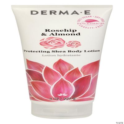 Derma E Lotion Body Shea Rosehip Almond 8 Oz | Oriental Trading