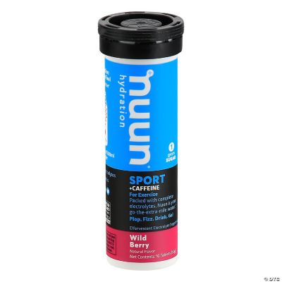 Nuun Hydration Drink Tab - Energy - Wild Berry - 10 Tablets (Pack of 8 ...