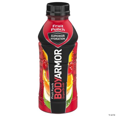 Body Armor Beverage Sport Friut Punch 16 Fl oz (Pack of 12) | Oriental ...