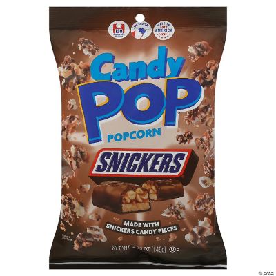 Cookie Pop Popcorn Snickers 5.25 oz (Pack of 12) | Oriental Trading