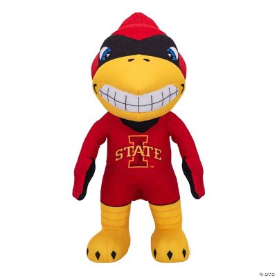 Bleacher Creatures Iowa State Cyclones Cy the Cardinal 10" Mascot Plush ...