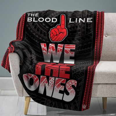 Sleep Squad WWE Bloodline 60” x 80” Raschel Plush Blanket | Oriental ...