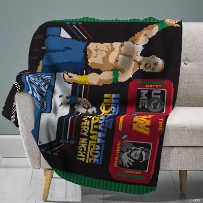 Sleep Squad WWE John Cena 60” x 80” Raschel Plush Blanket | Oriental ...