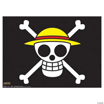 One Piece The Straw Hat Pirates Flag Wall Scroll | Oriental Trading