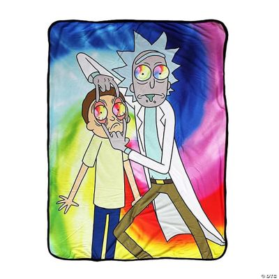 Rick and Morty Spiritual Leader Rick 45 x 60 Inch Fleece Throw Blanket ...