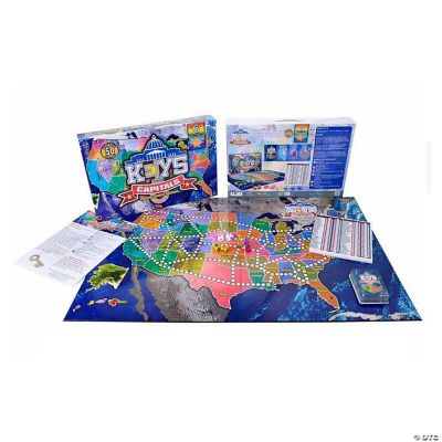 Keys to the Capitals Educational Board Game | Oriental Trading