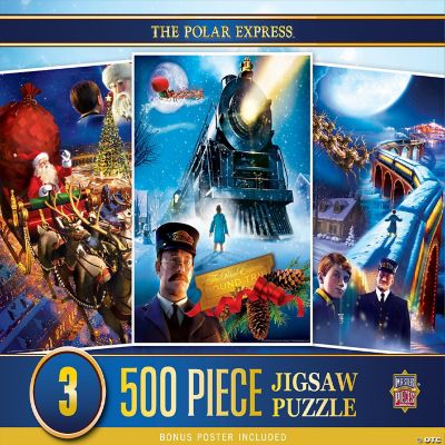 MasterPieces The Polar Express 3-pack 500 Piece Jigsaw Puzzle ...