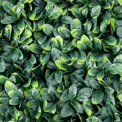12PCS 20x20inch Artificial Ficus Hedge Plant Privacy Fence Hedge Panels
