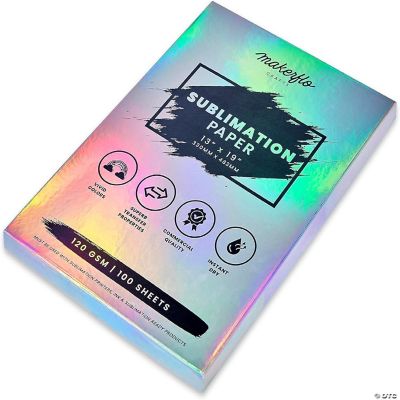 Makerflo Sublimation Paper 100 Sheets 13 x 19”, Heat Transfer ...