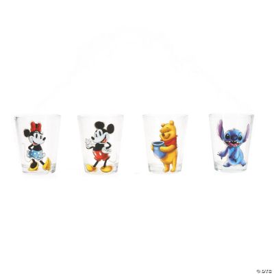 Disney Classic Characters 2-Ounce Mini Shot Glasses Set of 4 | Oriental ...