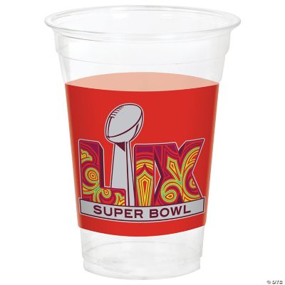 4 1/2" 18 oz. NFL ® Super Bowl LIX Disposable Plastic Cups - 25 Ct ...