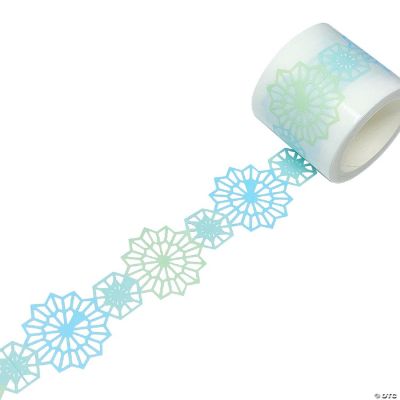 Wrapables Decorative Adhesive Scenic Pattern Hollow Sticker Tape, 40Mm ...