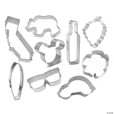 California 9 Piece Cookie Cutter Set | Oriental Trading