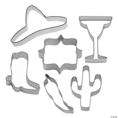 Cinco de Mayo 6 Piece Cookie Cutter Set | Oriental Trading