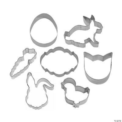 Happy Easter 7 Piece Cookie Cutter Set | Oriental Trading