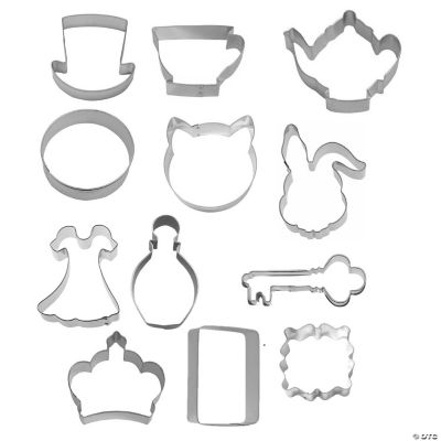 Wonderland 12 Piece Cookie Cutter Set | Oriental Trading