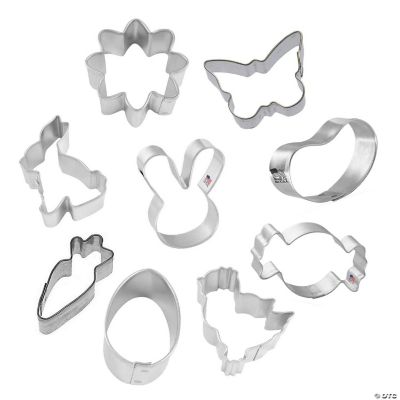 Mini Easter 9 Piece Cookie Cutter Set