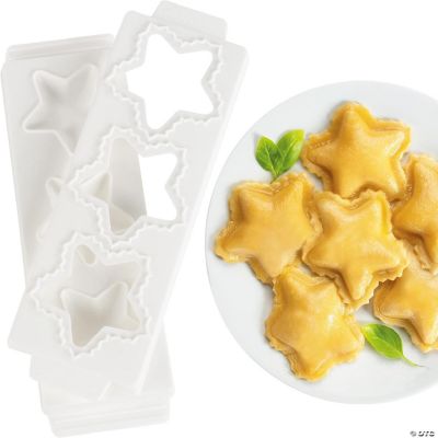 CucinaPro Unique Jumbo 2.5" Star Ravioli Molds- Jumbo 2.5" Stars -2 Pc ...