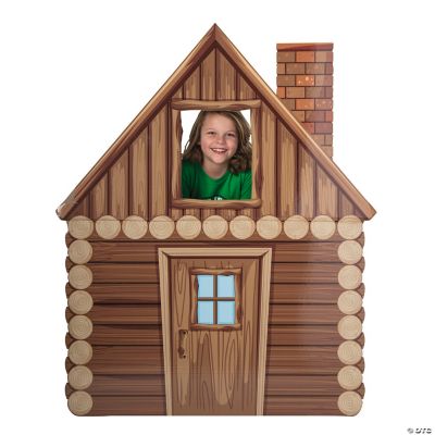 44" x 54" Great North VBS Log Cabin Cardboard Cutout Stand-Up ...