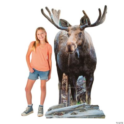 3.5 Ft. x 6 Ft. Great North VBS Moose Cardboard Cutout Stand-Up