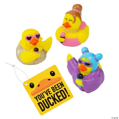 24 Pc. You've Been Ducked Purple, Pink & Gold Pop Star Kit for 12