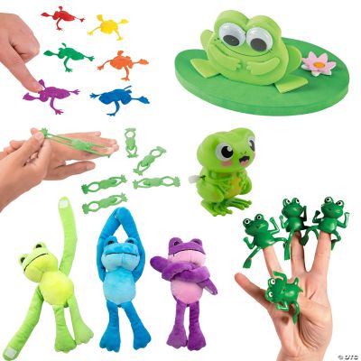 Bulk 264 Pc. Frog Character Toys & Handouts Assortment Kit | Oriental ...