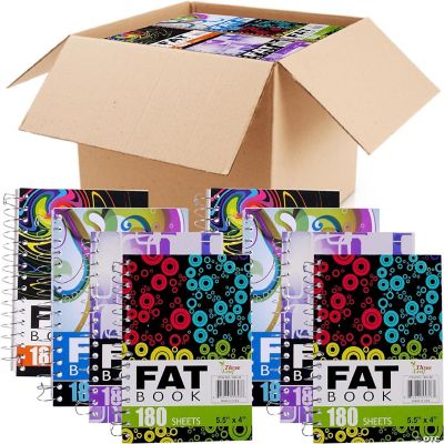 Three Leaf 180 Ct. 5 1/2 X 4, Fat Book, Pack of 48