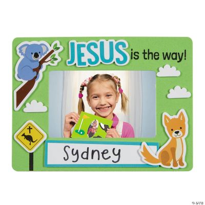6 3/4" x 5" Outback VBS Magnet Picture Frame Craft Kit - Makes 12 ...