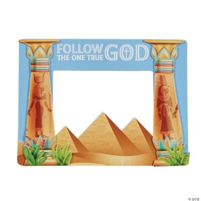 6 3/4" x 5" Egyptian VBS Picture Frame Magnet Craft Kit - Makes 12 ...